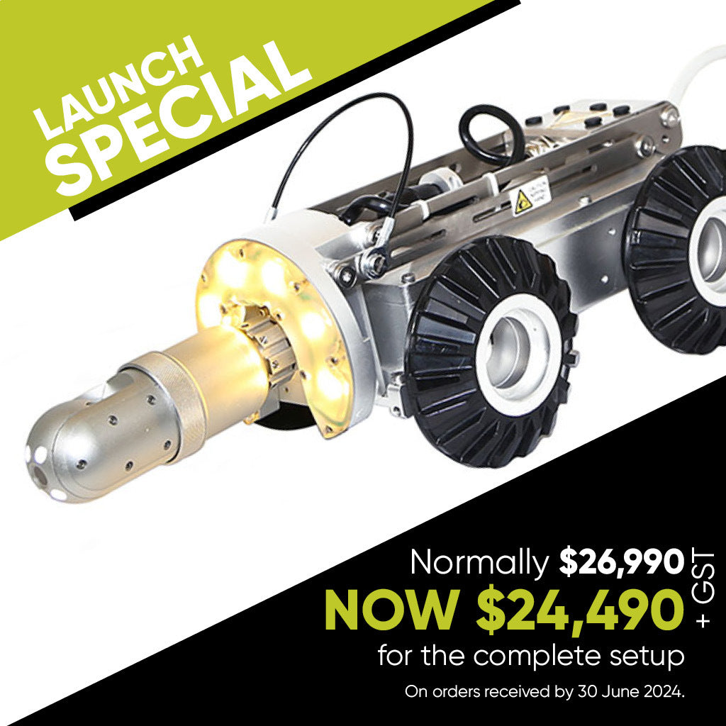 Robotic Pipe Inspection Robot Cameras & Crawlers